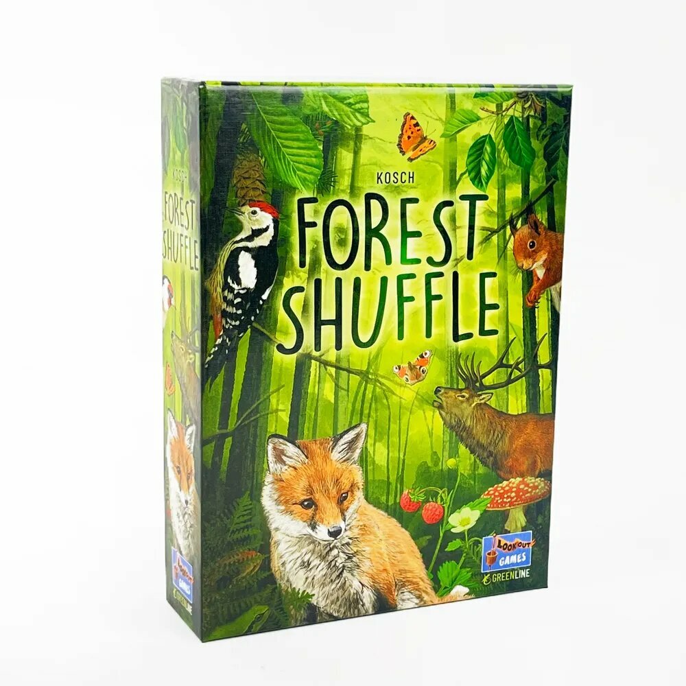 Forest shuffle настольная игра forest shuffle идеально подходит для семейной вечеринки на 2-5 игроков продолжительностью 40-60 минут