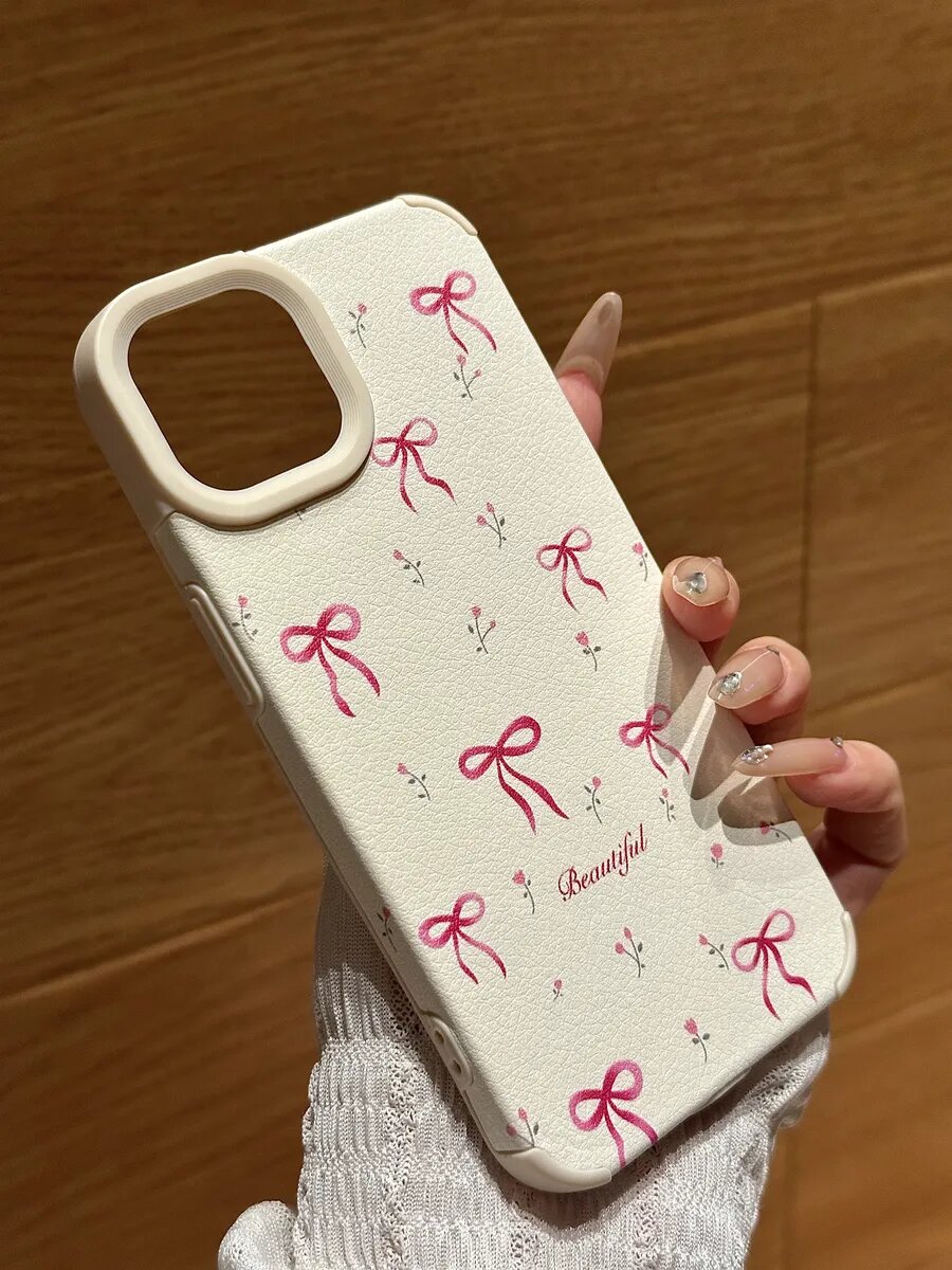 Чехол О'кейси, для iPhone 12, 12 Pro, защита камеры, противоударный, белый, розовый
