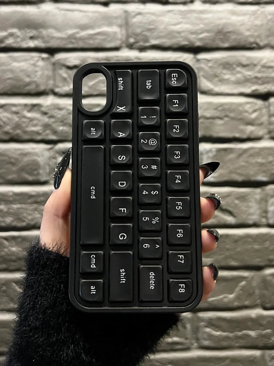 Чехол-накладка О'кейси, для iPhone XR, защита камеры, черный