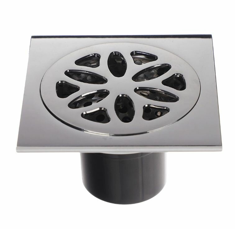 Трап для душа MAGdrain CC04Q5-G 100х100 мм вертикальный хром