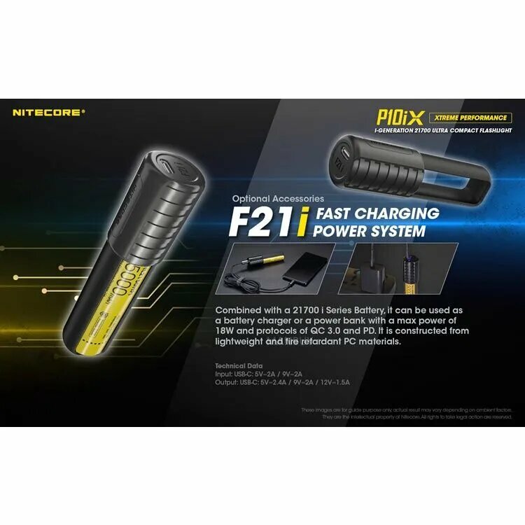 NITECORE Фонарь-прожектор — фото 1