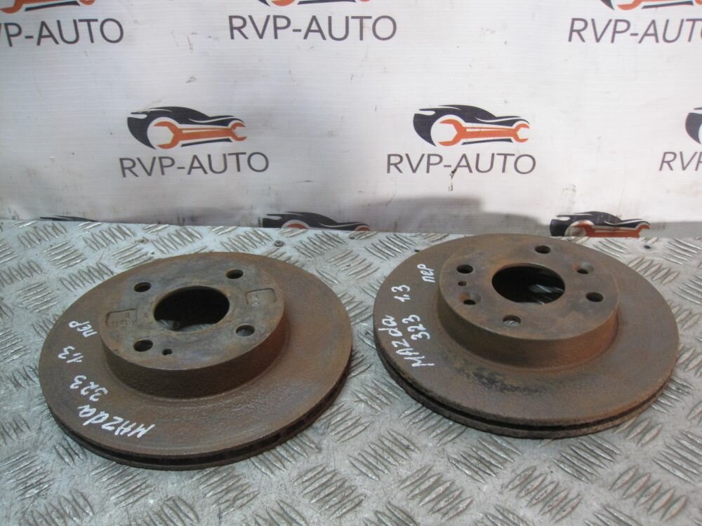 Диск тормозной передний Mazda 323 BG 1989—1995 Mazda