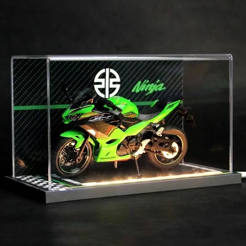 Ninja400 1:12 Модель ниндзя для мальчиков, подарок на день рождения, облегченная версия модели мотоцикла