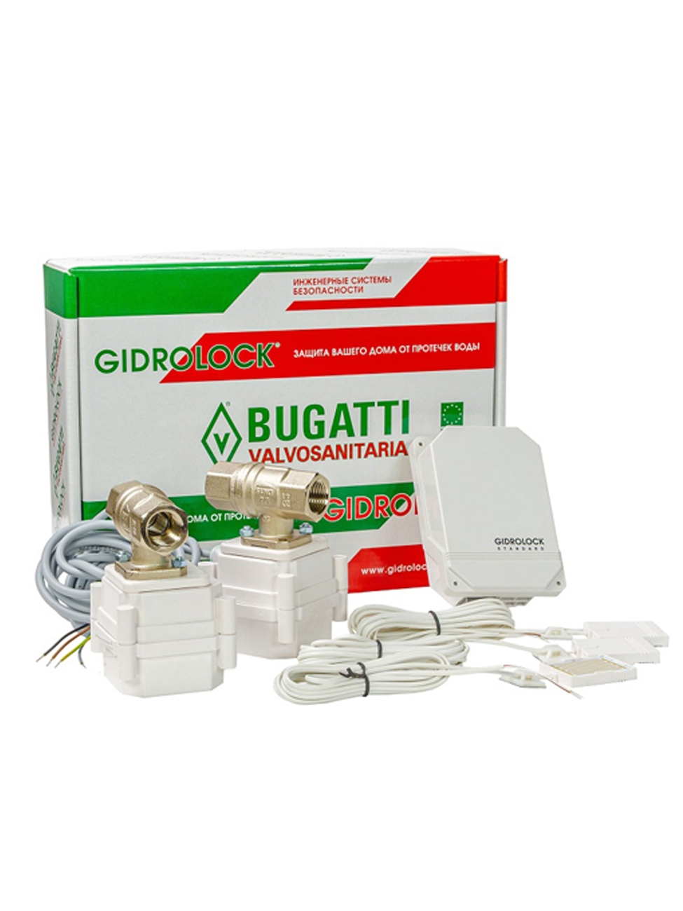 Комплект защиты от протечек Gidrоlock Standard BUGATTI 1/2 (35201021)