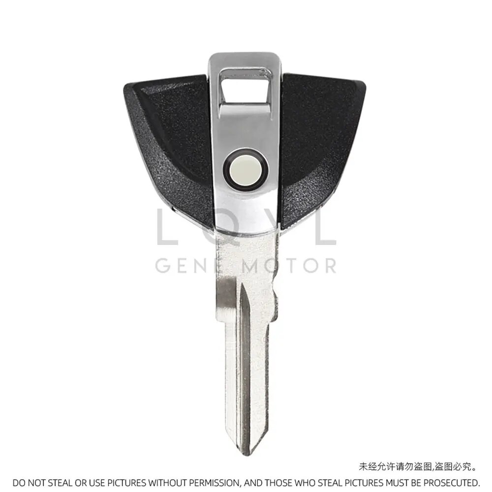 3 шт. мотоцикл с логотипом, высококачественный сменный ключ, пустой необрезанный клинок, эмбрион, подходит для BMW G310 G310R G310GS G 310 G310 R GS 3Pcs Black