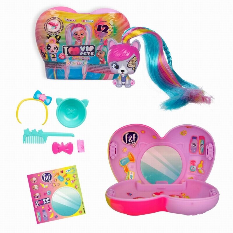 Фигурка Vip pets Mini Fans 711891 / коллекционная игрушка сюрприз / Cобака питомец для девочки / собачки игрушки модные щенки imc toys