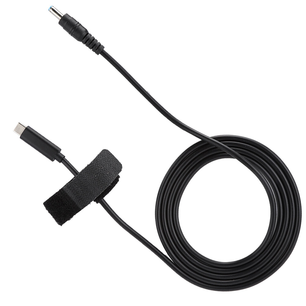 Кабель постоянного тока 19 В 65 Вт PD Induction Chip USB на выход 4,5 мм x 3,0 мм для HP TYPE C