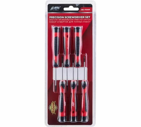 Отвертки для точных работ, набор 6 предметов JBC