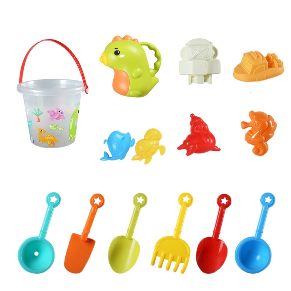 Пляжная Игрушка Открытый Песочный Игровой Замок Плесень Игрушка Ведро Лопата Забавные Песочные Замки Игрушка Ванна Вода Игровая Игрушка Детская Развивающая Игрушка