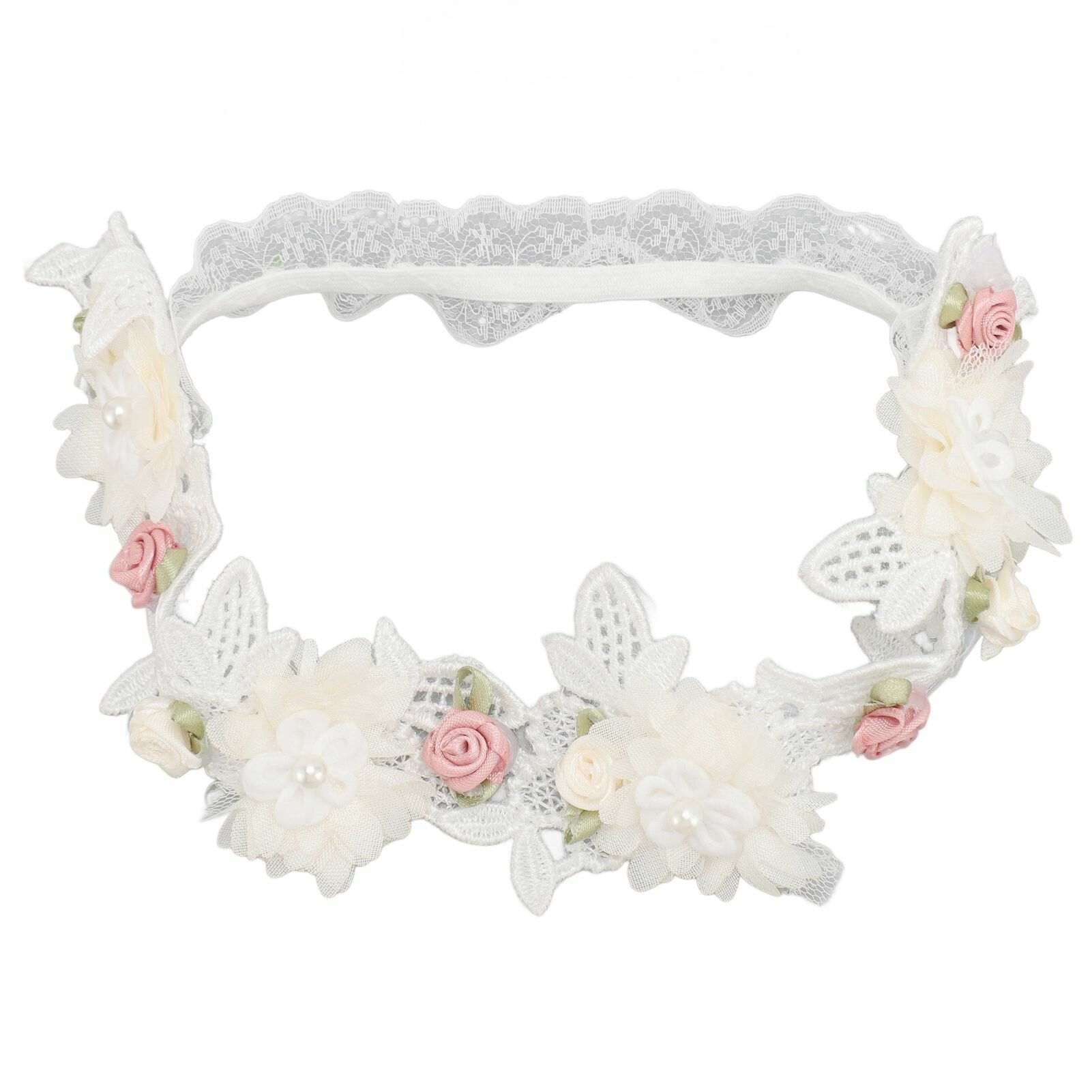 Повязка на голову для крещения младенца, кружевная повязка для младенца, аксессуары для волос, тип C для новорожденных девочек, реквизит для фотосессий