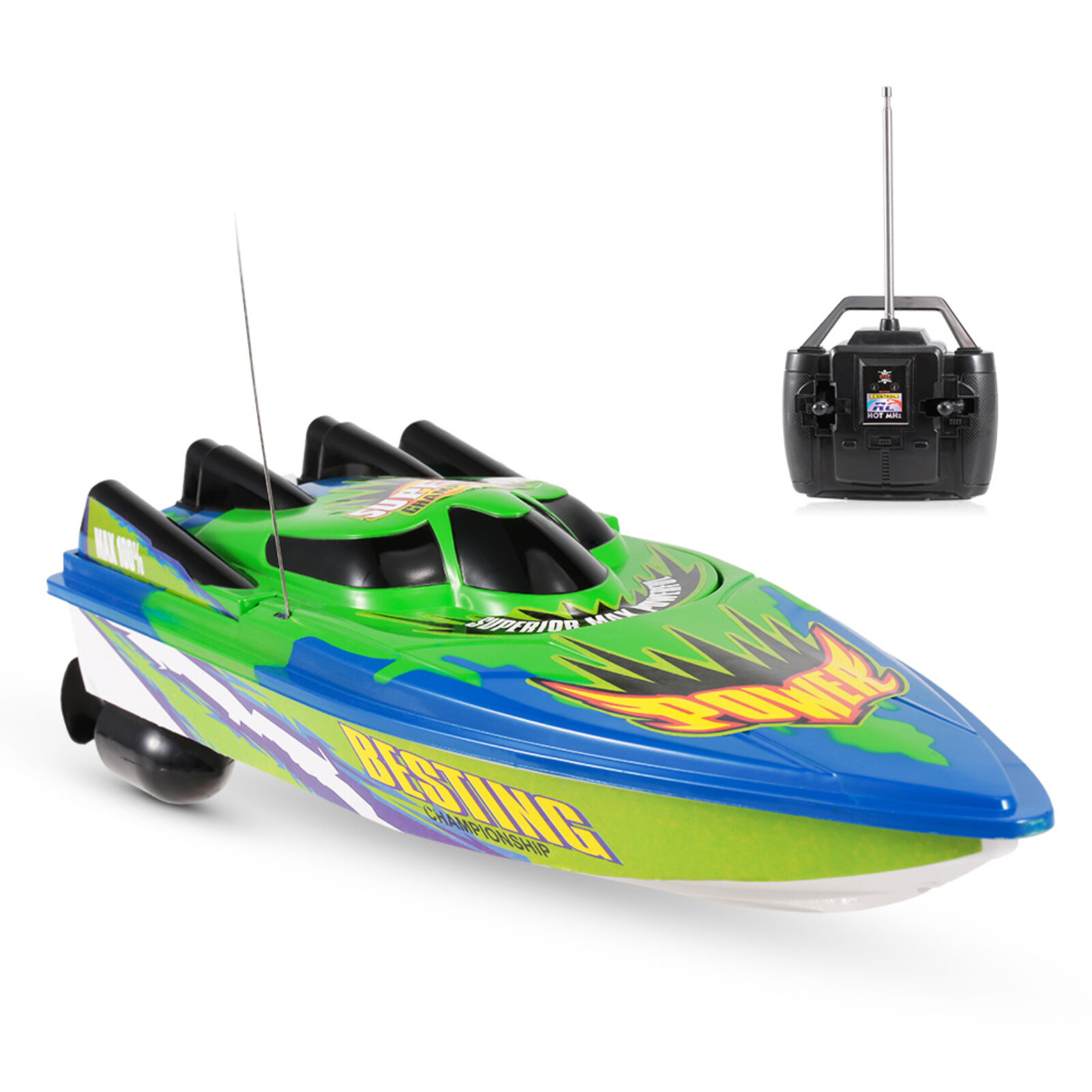Радиоуправляемая лодка RTR 40 см электрическая RC игрушка для детей