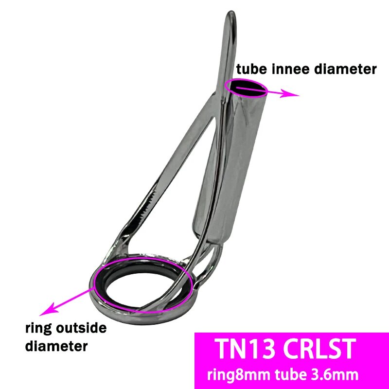 Направляющие для удочек TN13 CRLST, 8mm, 3.6mm