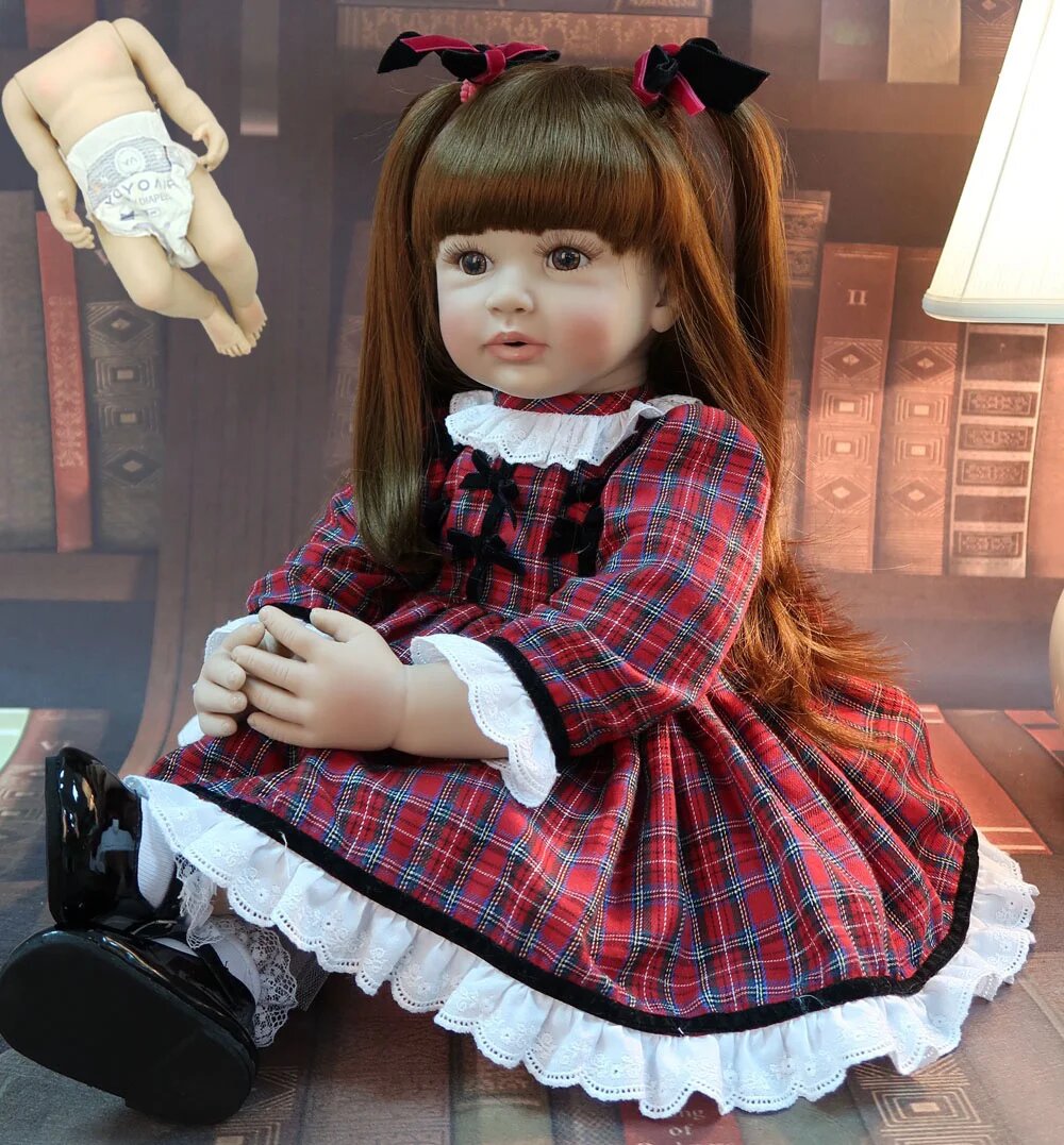 BZDOLL Силиконовая кукла-реборн 55 см