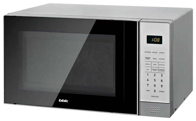 Микроволновая печь BBK 20MWS-729S/BS, серебристый