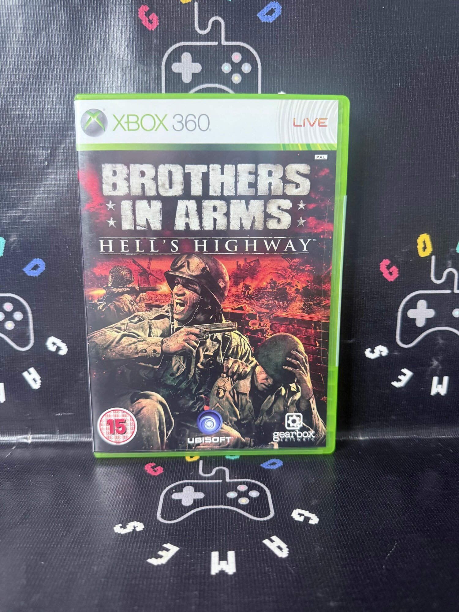 Игра Brothers in arms hells highway xbox 360