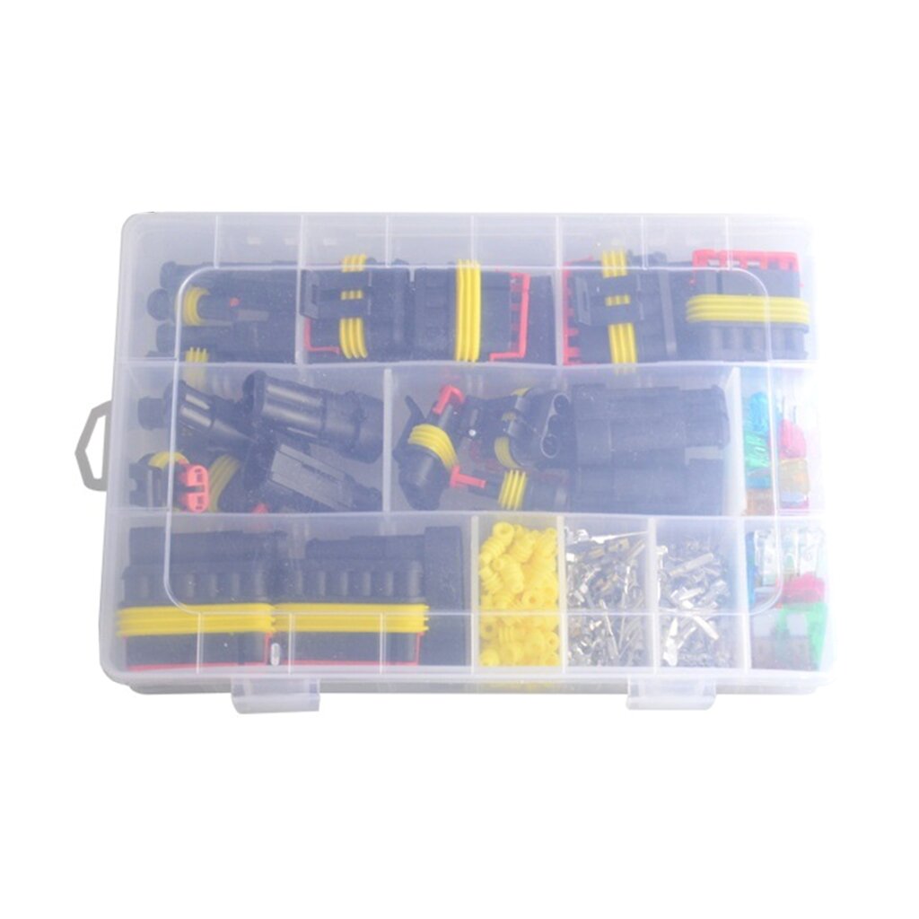 1/2/3/4/5/6 Контактный разъем для подключения усилителя Водонепроницаемый штекер для подключения электрического провода для автомобиля