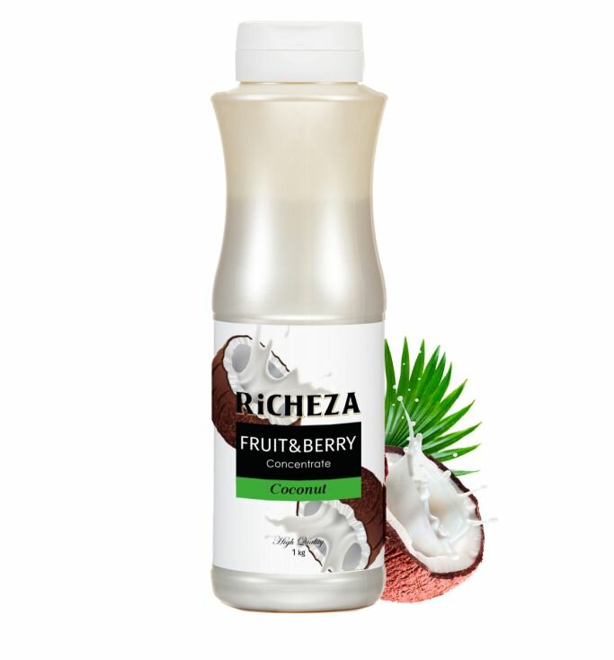 Концентрат пюре RICHEZA Кокос 1кг