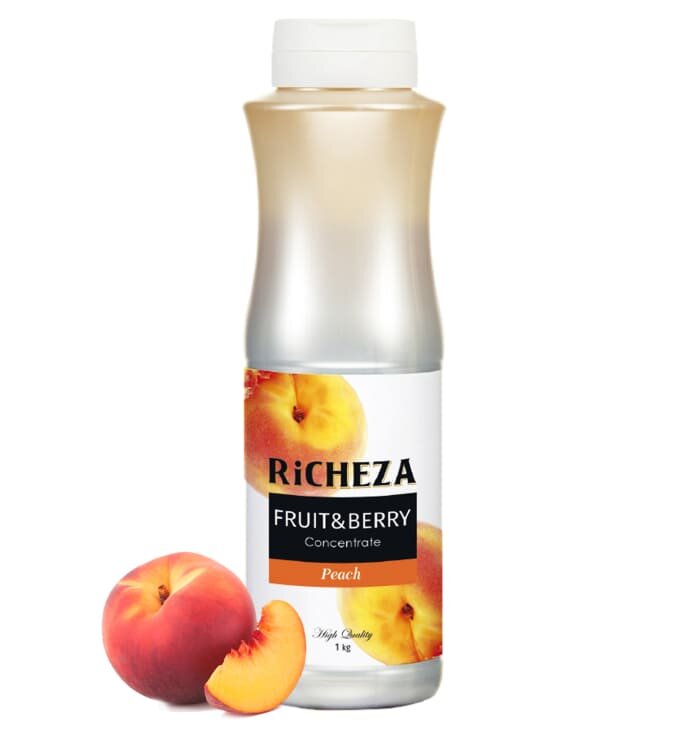 Концентрат пюре RICHEZA Персик 1кг