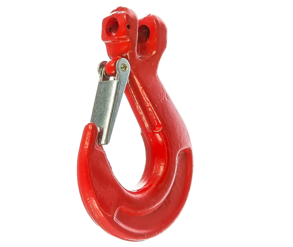 Крюк с вилочным креплением и защелкой г/п 5,3 тн