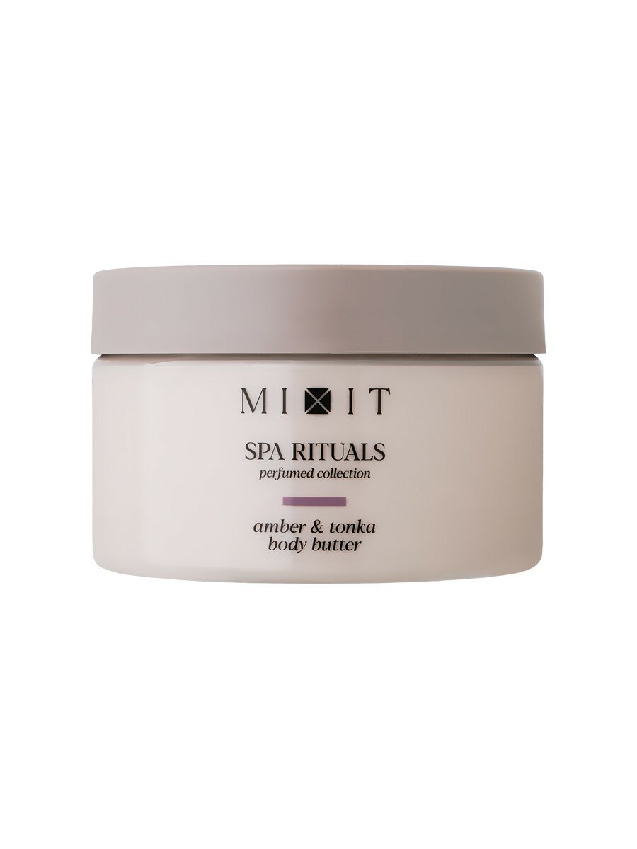 Крем-баттер для тела MIXIT SPA RITUALS с ароматом амбры и бобов тонка 250 г