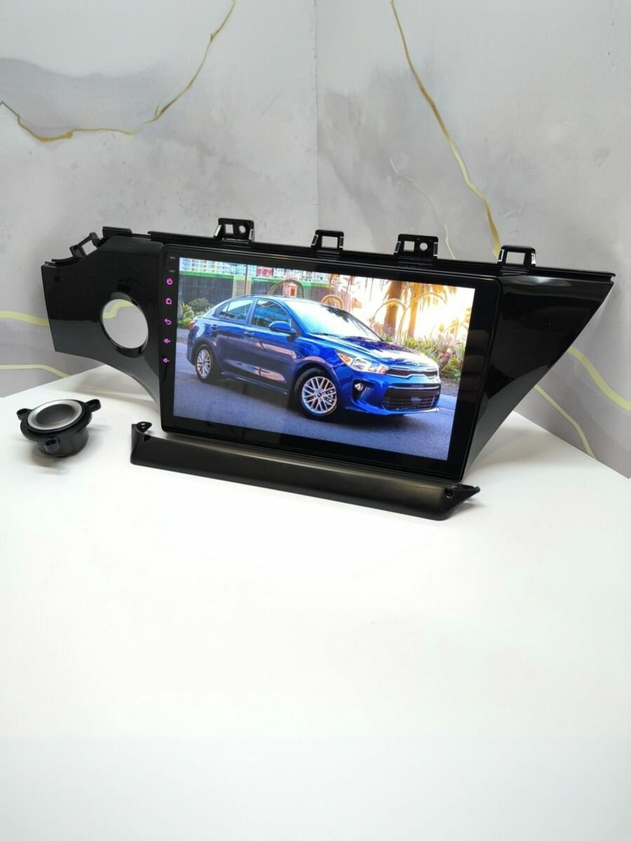 Магнитола киа рио 4 андроид 10 дюймов 2гб-32гб, IPS экран 1280*720 / штатная магнитола kia rio 4 (2017-2020)