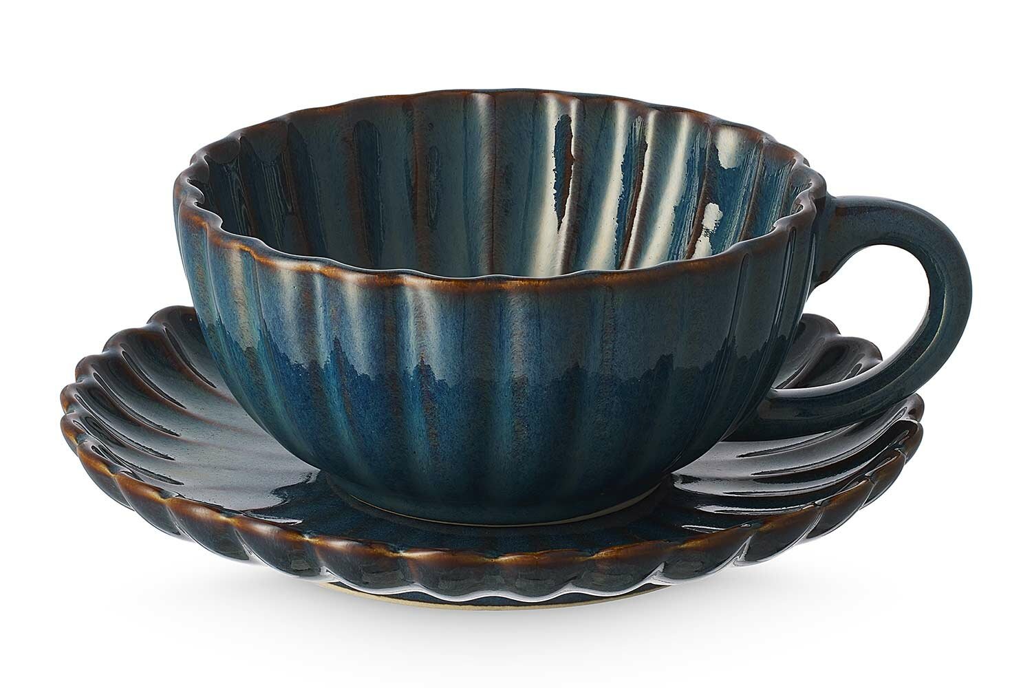 EVIO Gloria чайная пара на 1 персону 250 мл Фарфор изысканная сервировка чая