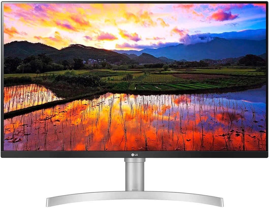 Монитор LG 32UN650K-W, диагональ 31,5", IPS, 3840 x 2160, черный
