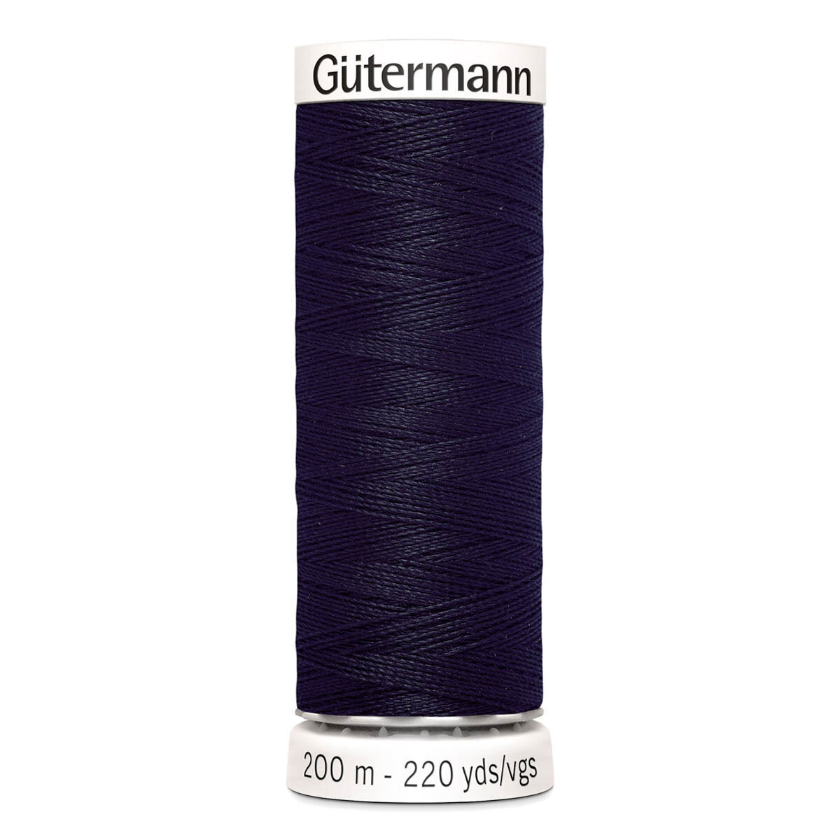 Нитки швейные для всех материалов Gutermann Sew-all, 200 м (665 сине-черный), 5 шт