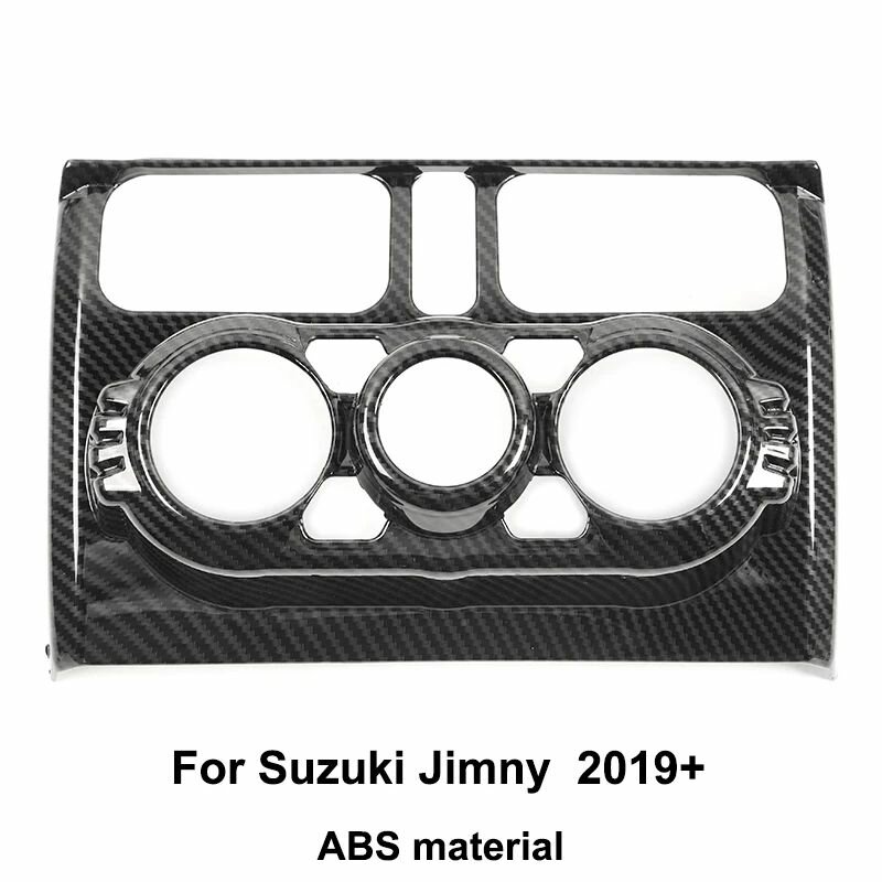 Наклейки для внутреннего декора из углеродного волокна BAWA Suzuki Jimny 2019 2020 2021 2022, аксессуары защиты автомобиля.