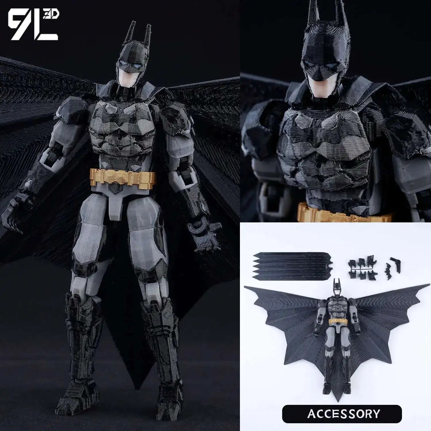 Фигурка Batman Arkham Knight 9L3D