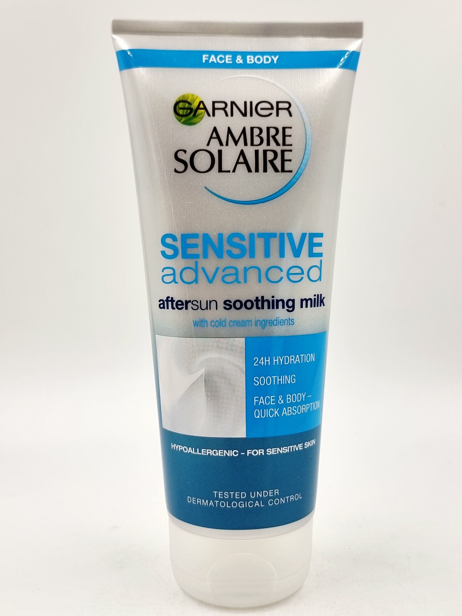 Garnier Ambre Solaire Молочко для чувствительной кожи после загара Sensitive Advanced After Sun с охлаждающими ингредиентами, (из Финляндии)