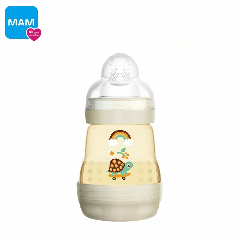 MAM PPSU бутылочка для кормления с широким горлышком для новорожденных, антиколиковая, противоподавительная, ударопрочная