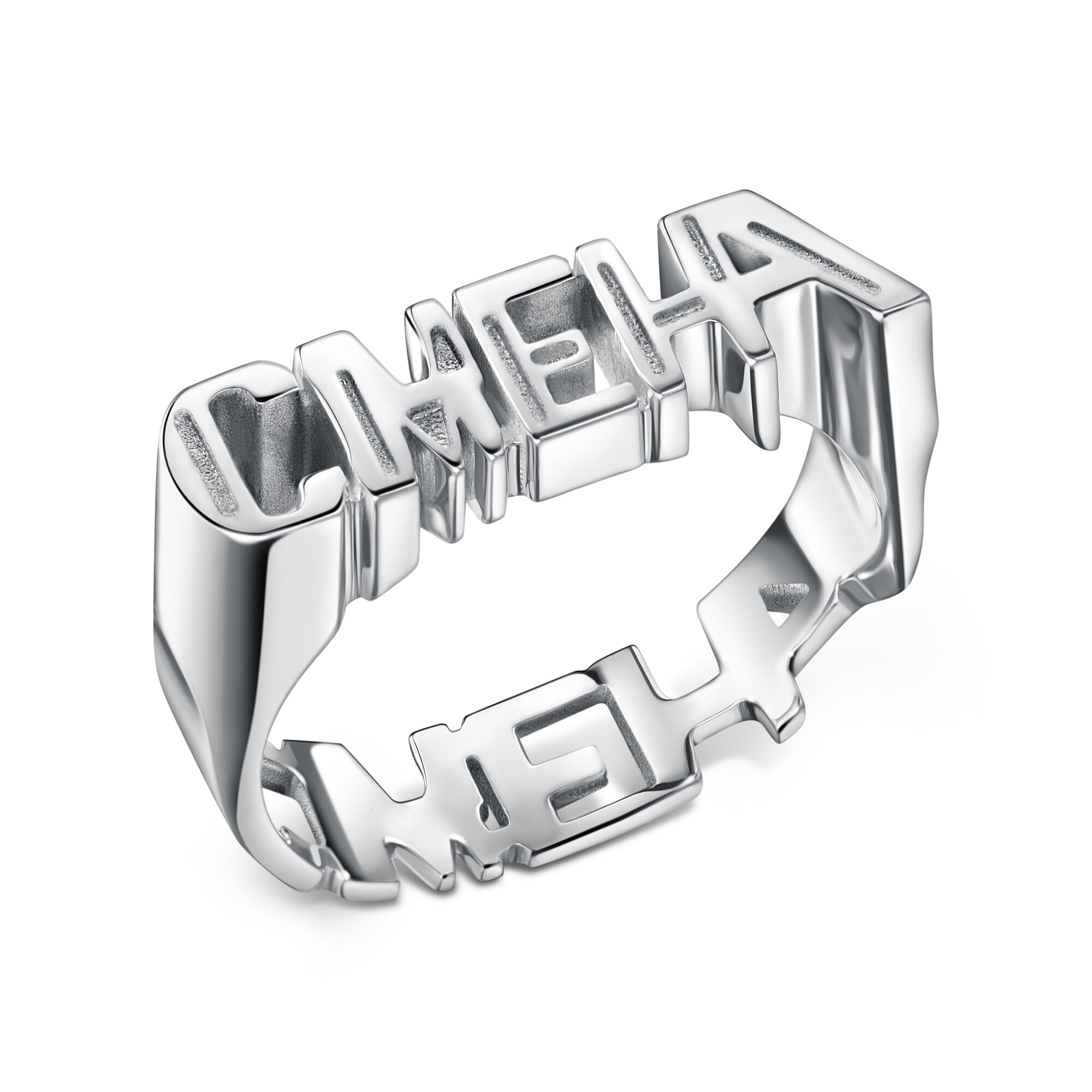 Перстень, серебро, 925 проба, тиснение