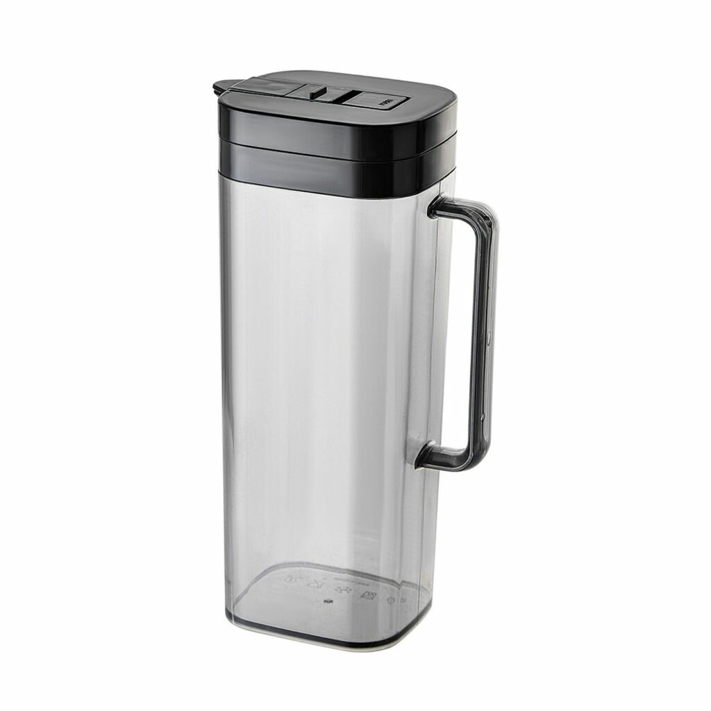 Кувшин с крышкой, контейнер для напитков, 2000 мл, большая емкость, Черный