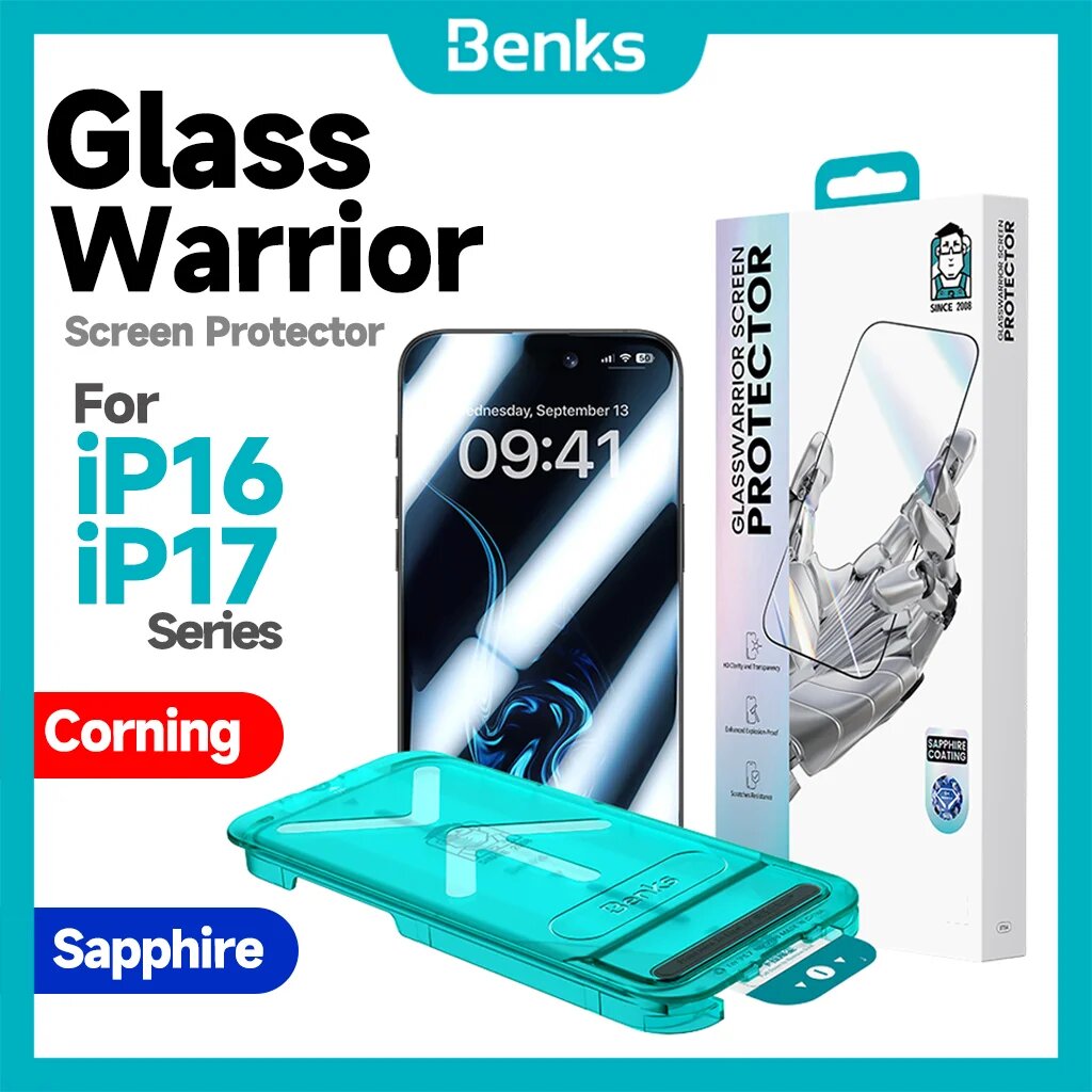 Защитная пленка Benks GlassWarrior для iPhone 16 Pro