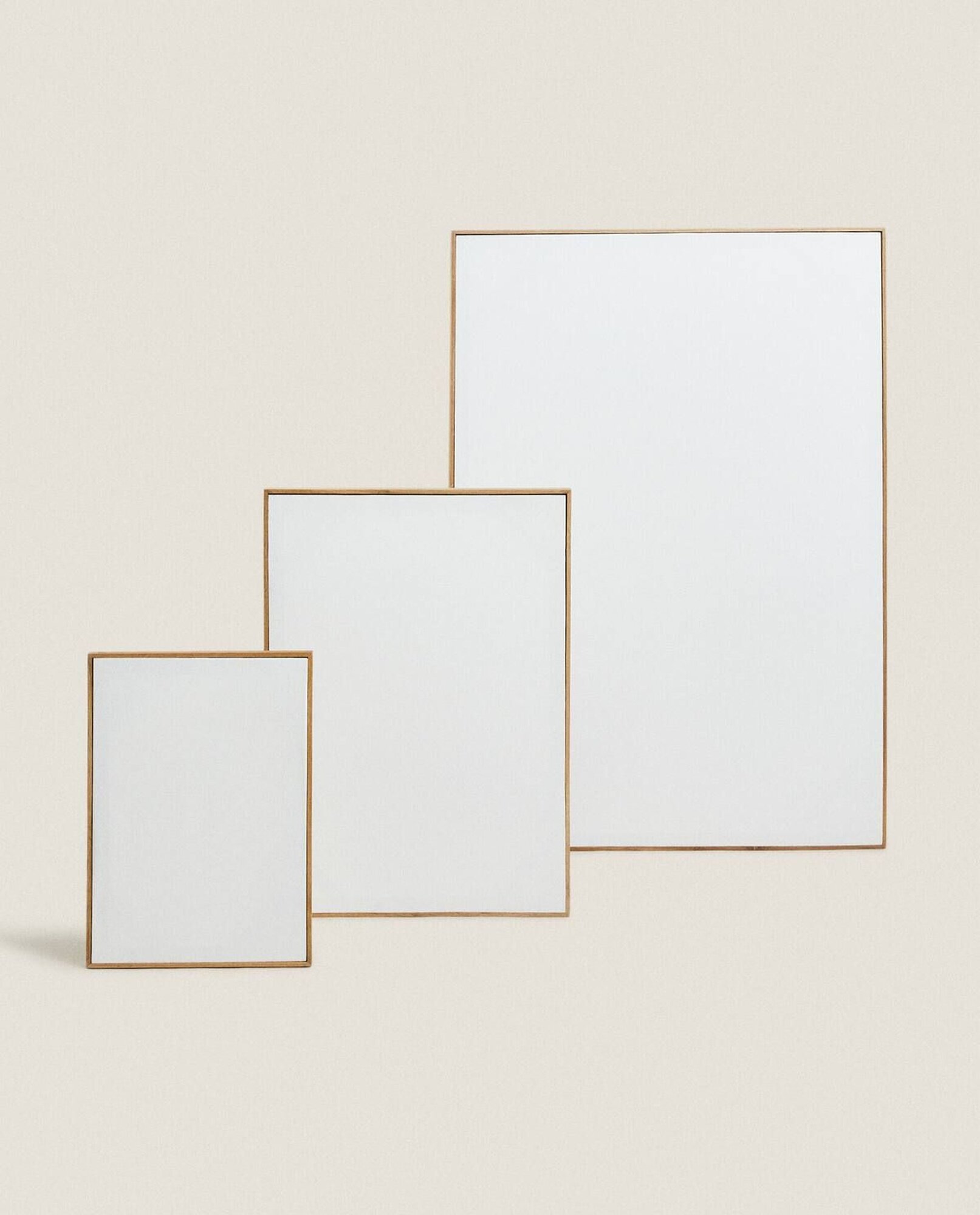 Холст для рисования Zara Home 6370/043-1, лен, на подрамнике, 62х44 см