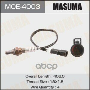 Датчик кислородный Masuma арт. moe-4003