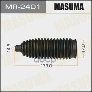 Пыльник рейки рулевой Masuma арт. mr-2401