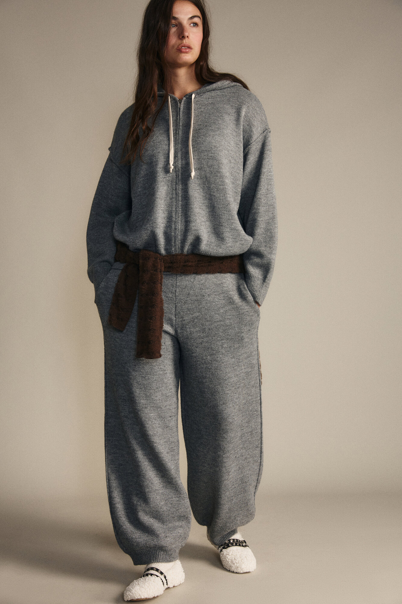 Брюки джоггеры Plus Size