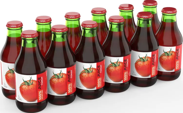 Баринофф Томатный с мяк. и солью (100%) 0,25л./12шт. Barinoff