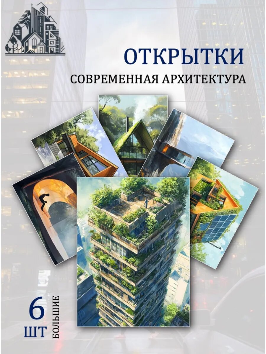 А6 открытки современная архитектура Самые лучшие большие открытки формата А6 в нашем мгазине Обнимай словами