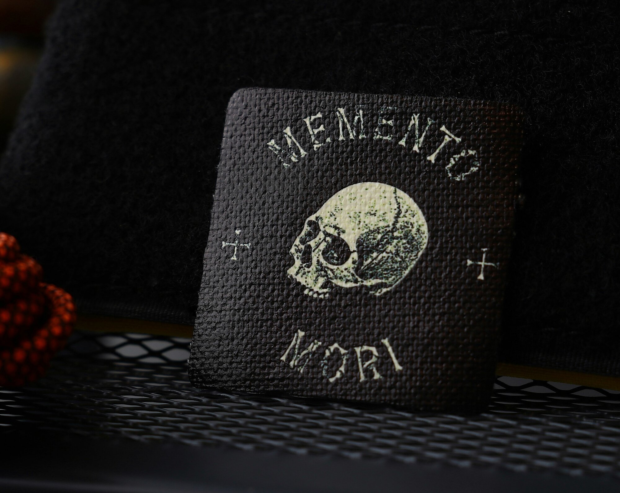 Шеврон на липучке моменто море , нашивка помни о смерти