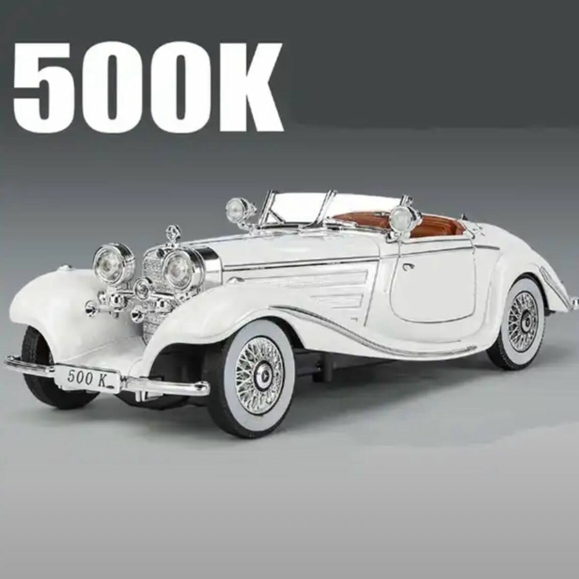 Машинка Nianshiz Mercedes-Benz, интерактивная, инерционная, 1:24