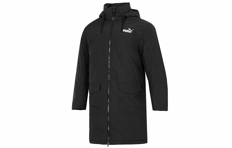 Пуховик PUMA, размер S, черный