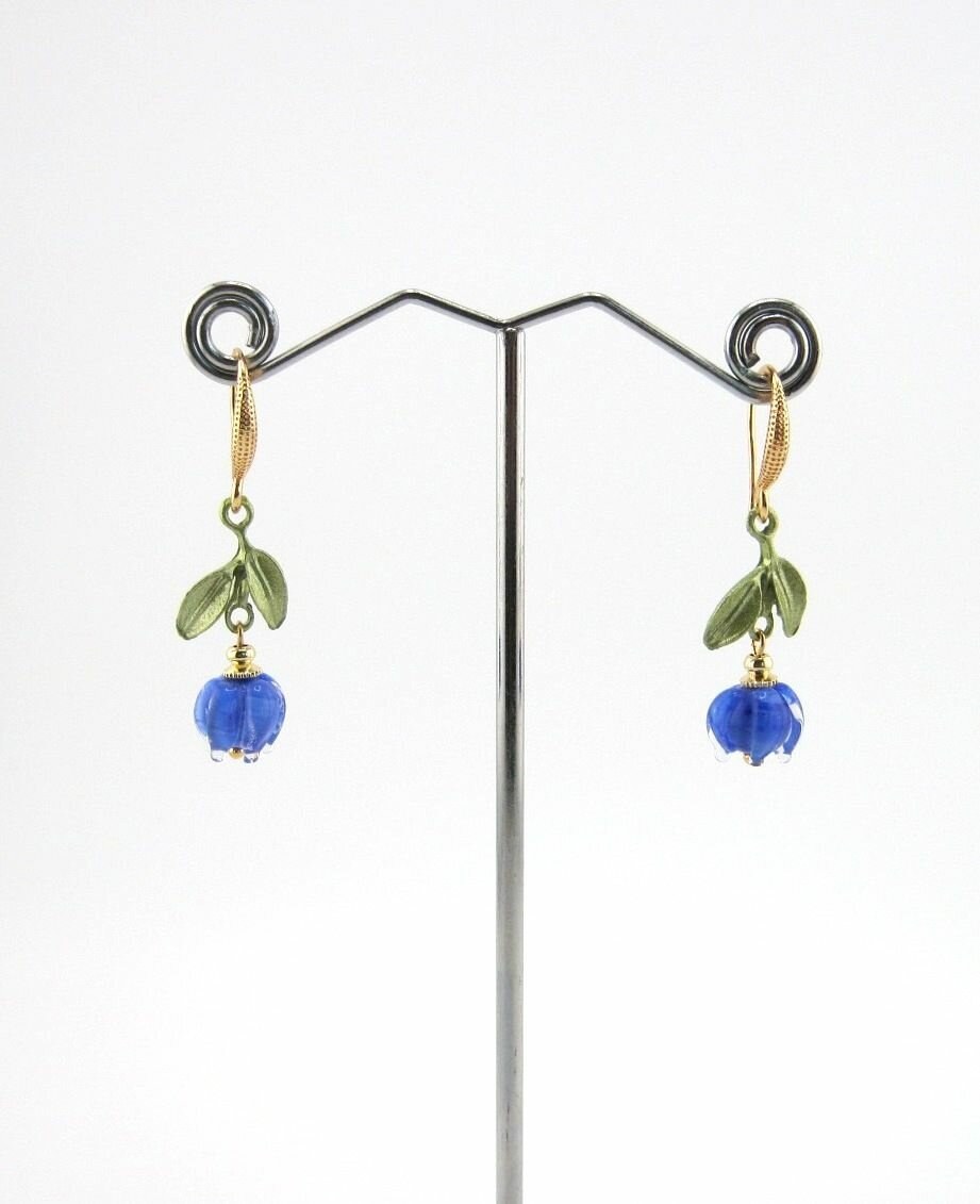 Серьги, стекло