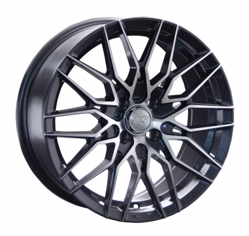 Диск колесный LS Wheels 1263 7,5x17 4x100 Dia60.1 ET40 цвет GMF (темно-серый, полировка)