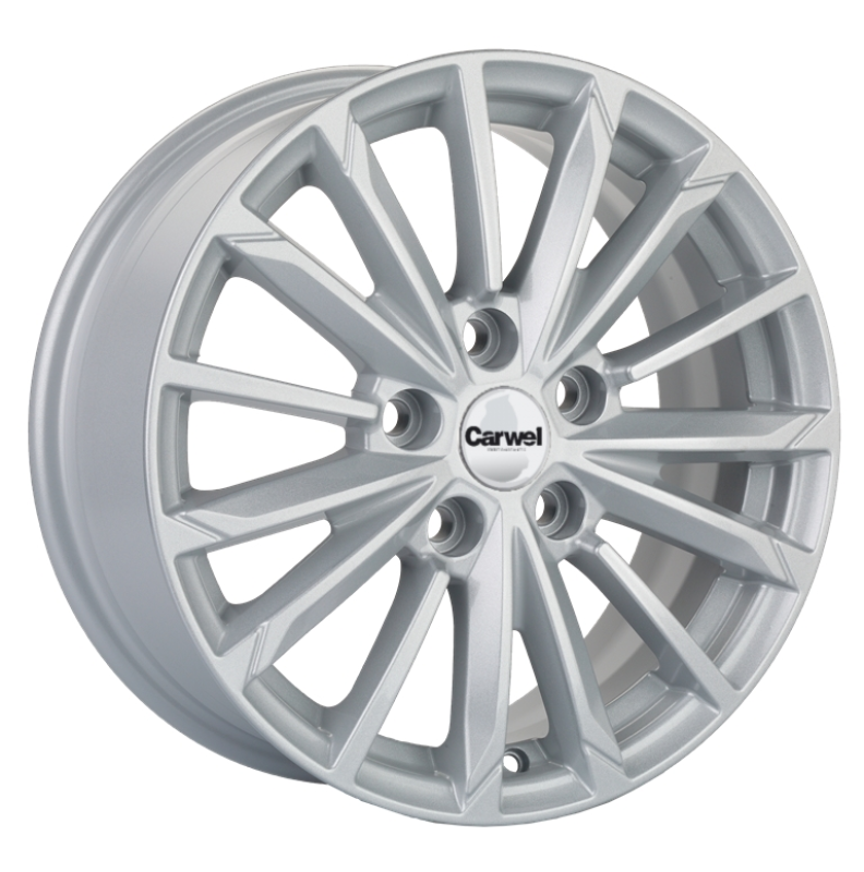 Диск колесный Carwel Тевриз 1611 (Focus) 6,5x16 5x108 Dia63.4 ET50 цвет SLT