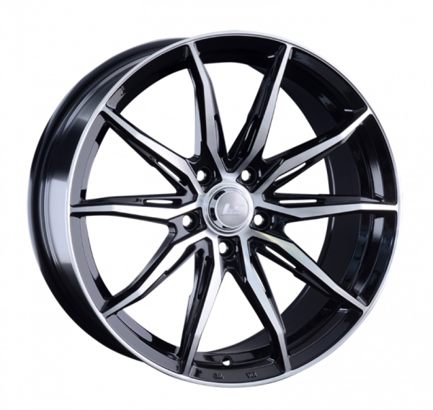 Диск колесный LS Wheels 1055 7,0x16 4x108 Dia63.3 ET37,5 цвет BKF (черный)