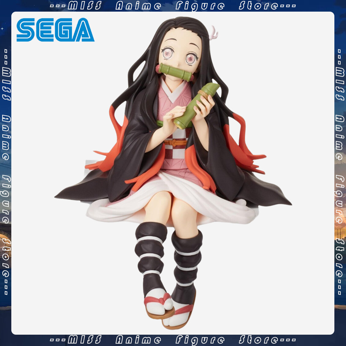 SEGA Фигурка PM Series Клинок, рассекающий демонов (Незуко Камадо, Иносукэ Хашибара, Кёджуро Ренгоку, Гию Томиока) 15 см Аниме Коллекционная Статуэтка