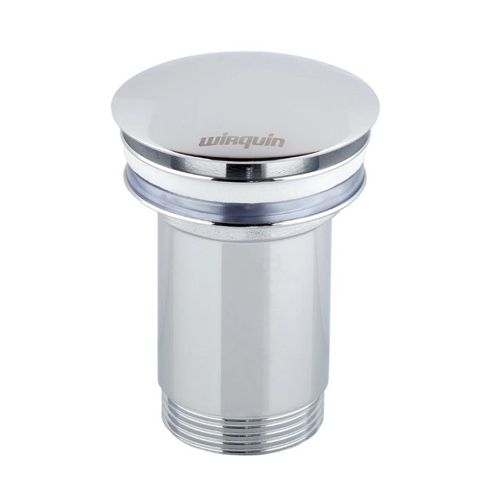 Донный клапан Wirquin клик-клак 1 1/4 с переливом хром (30723390)
